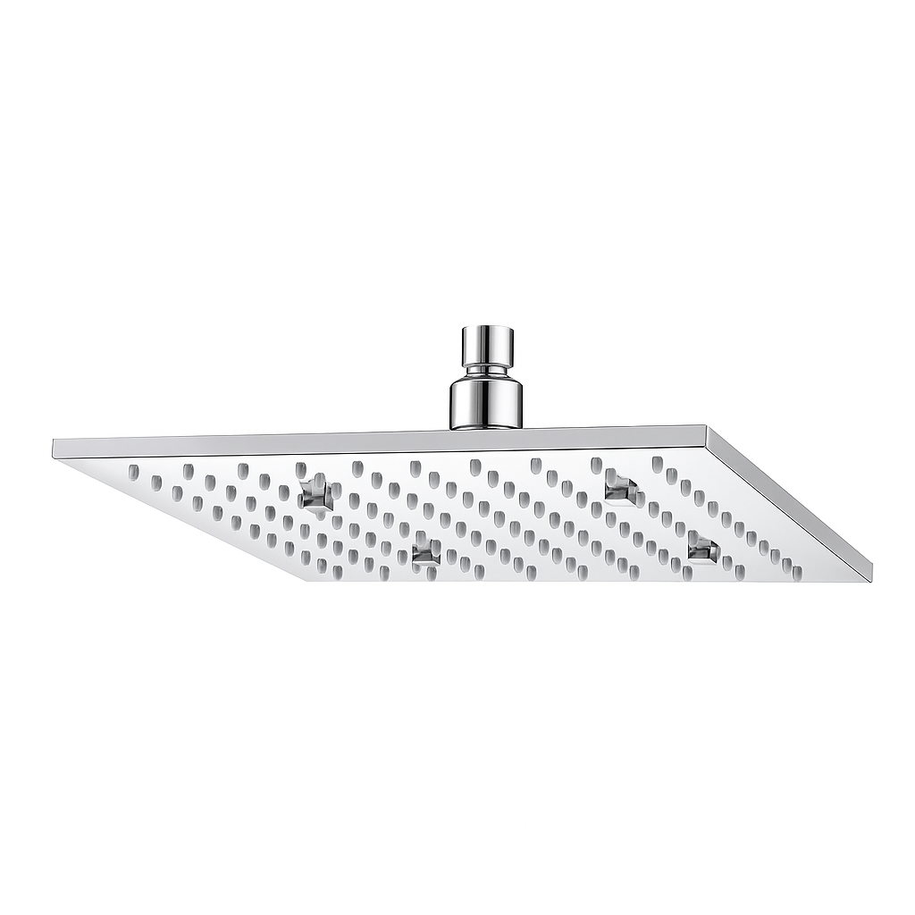16x16 Inch Overhead Shower with 2 Functions (Rain & Waterfall Flow ...